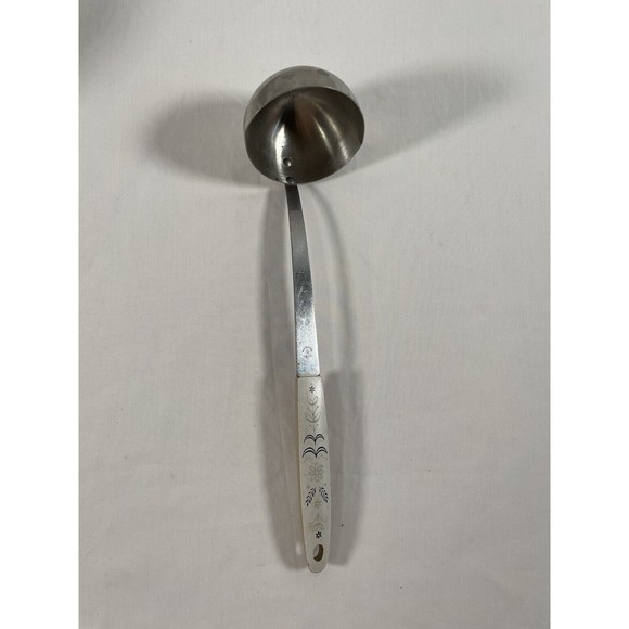 Ekco | Kitchen | Vintage Ekco Flint Stainless Soup Ladle Spoon Harvest ...